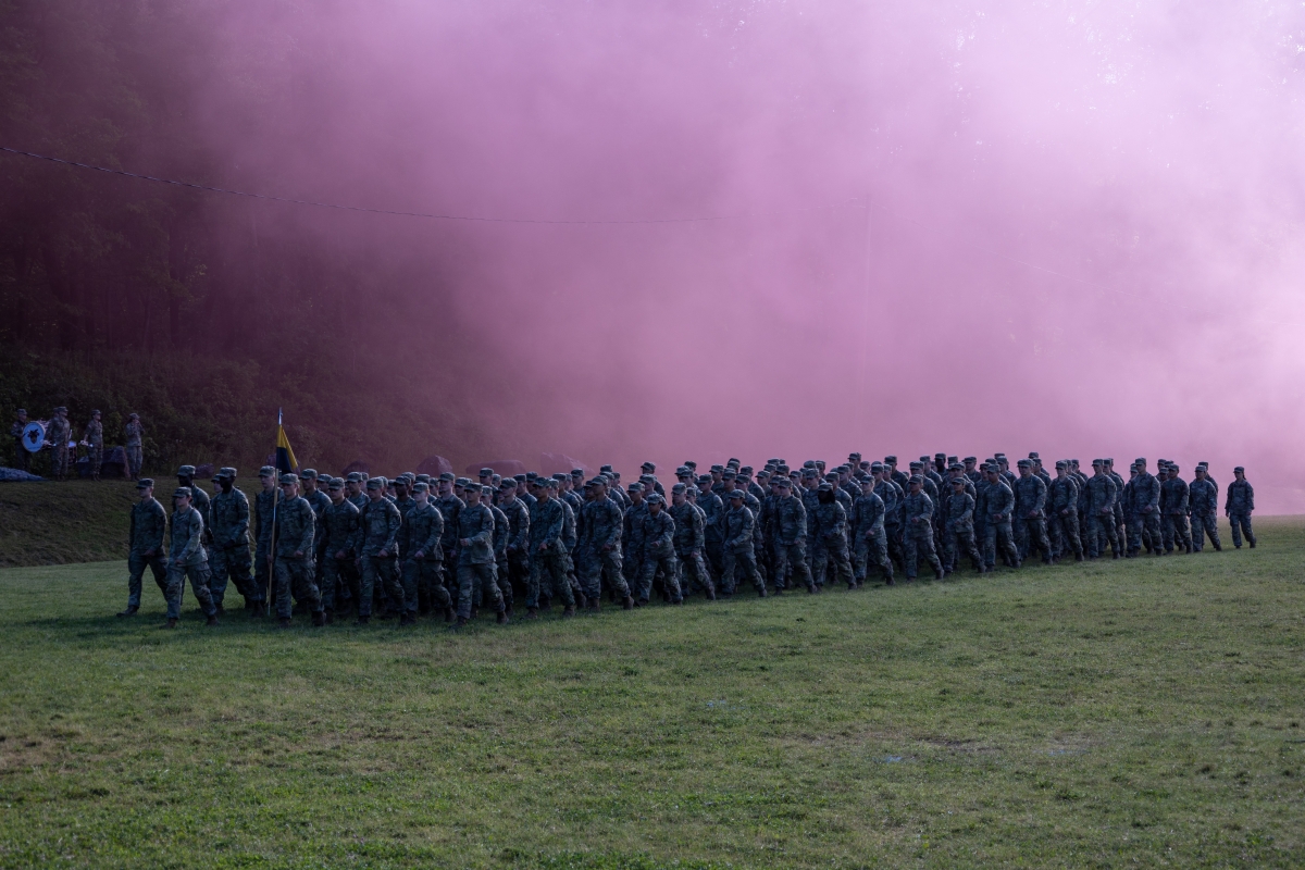 West Point Class of 2027 Receives Class Flag During CFT II Graduation ...