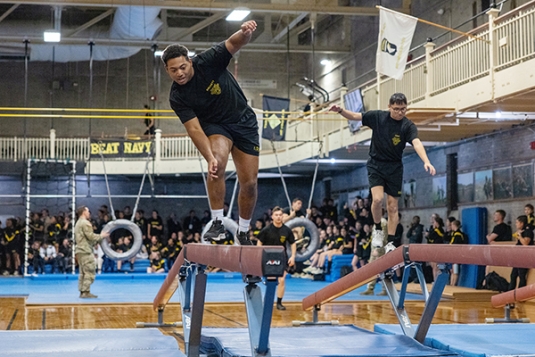 Cadets Push Themselves to Their Physical Limit During the Indoor ...