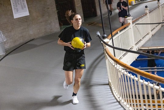 Cadets Push Themselves to Their Physical Limit During the Indoor ...